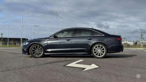 Blue Audi A6 2018 in Marijampole, with an engine capacity of 2.00 L and mileage of 93 thousand km for 15850 €, photo 3 on AUTOMOTO.COM.LV