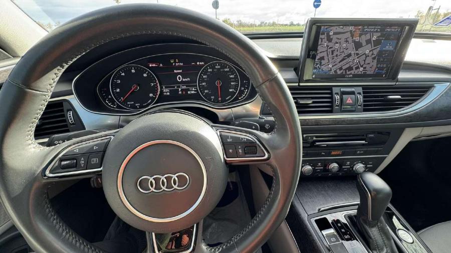 Blue Audi A6 2018 in Marijampole, with an engine capacity of 2.00 L and mileage of 93 thousand km for 15850 €, photo 16 on AUTOMOTO.COM.LV