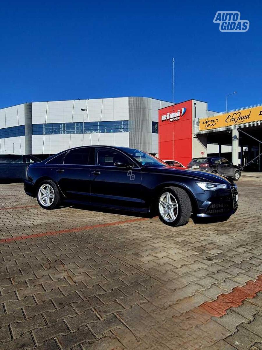 Blue Audi A6 2018 in Vilnius, with an engine capacity of 2.00 L and mileage of 67 thousand km for 19444 €, photo 4 on AUTOMOTO.COM.LV
