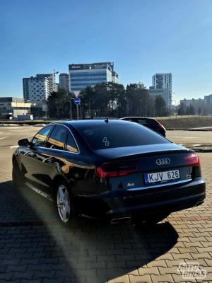 Blue Audi A6 2018 in Vilnius, with an engine capacity of 2.00 L and mileage of 67 thousand km for 19444 €, photo 9 on AUTOMOTO.COM.LV