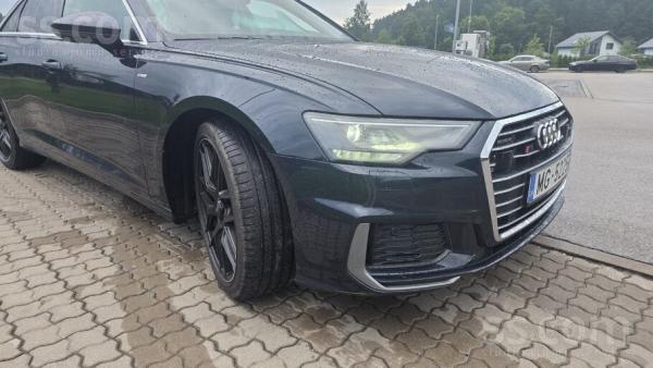 Blue Audi A6 2018 in Riga, with an engine capacity of 3.00 L and mileage of 106 thousand km for 27900 €, photo 3 on AUTOMOTO.COM.LV