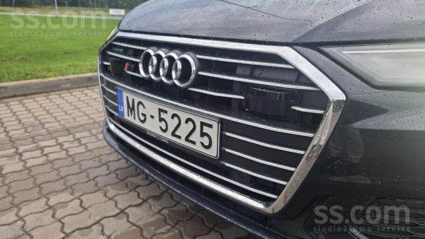 Blue Audi A6 2018 in Riga, with an engine capacity of 3.00 L and mileage of 106 thousand km for 27900 €, photo 6 on AUTOMOTO.COM.LV