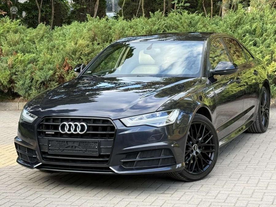 Blue Audi A6 2018 in Prienai, with an engine capacity of 2.00 L and mileage of 265 thousand km for 14900 €, photo 5 on AUTOMOTO.COM.LV