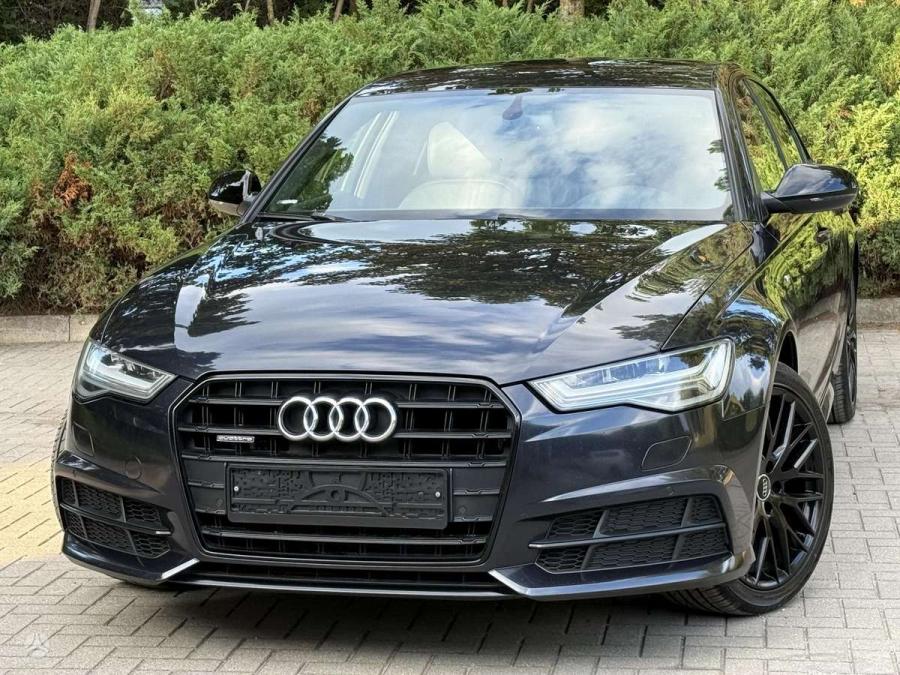 Blue Audi A6 2018 in Prienai, with an engine capacity of 2.00 L and mileage of 265 thousand km for 14900 €, photo 6 on AUTOMOTO.COM.LV
