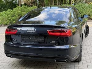 Blue Audi A6 2018 in Prienai, with an engine capacity of 2.00 L and mileage of 265 thousand km for 14900 €, photo 16 on AUTOMOTO.COM.LV