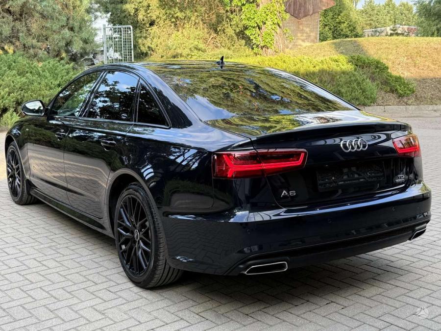 Blue Audi A6 2018 in Prienai, with an engine capacity of 2.00 L and mileage of 265 thousand km for 14900 €, photo 19 on AUTOMOTO.COM.LV