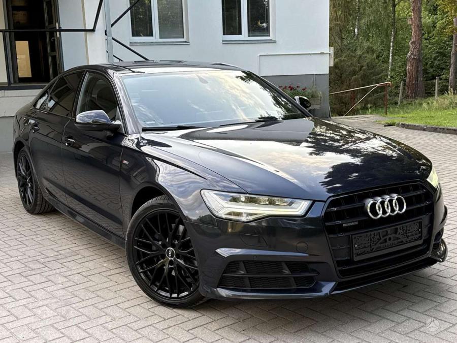 Blue Audi A6 2018 in Prienai, with an engine capacity of 2.00 L and mileage of 265 thousand km for 14900 €, photo 21 on AUTOMOTO.COM.LV