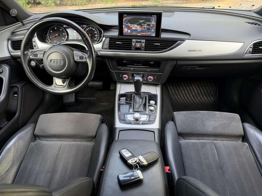 Blue Audi A6 2018 in Prienai, with an engine capacity of 2.00 L and mileage of 265 thousand km for 14900 €, photo 27 on AUTOMOTO.COM.LV