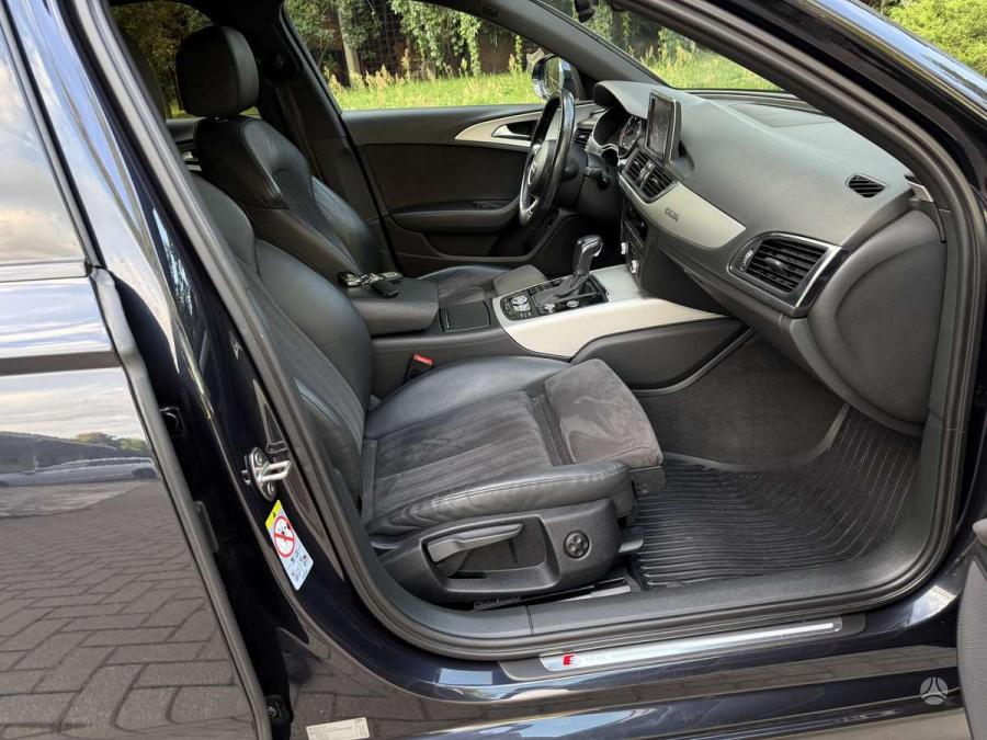 Blue Audi A6 2018 in Prienai, with an engine capacity of 2.00 L and mileage of 265 thousand km for 14900 €, photo 32 on AUTOMOTO.COM.LV