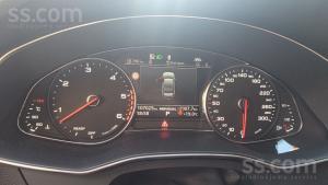 Blue Audi A6 2018 in Riga, with an engine capacity of 3.00 L and mileage of 108 thousand km for 24900 €, photo 12 on AUTOMOTO.COM.LV