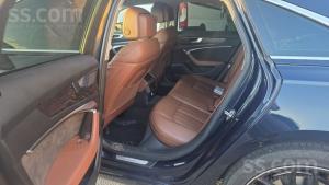 Blue Audi A6 2018 in Riga, with an engine capacity of 3.00 L and mileage of 108 thousand km for 24900 €, photo 15 on AUTOMOTO.COM.LV