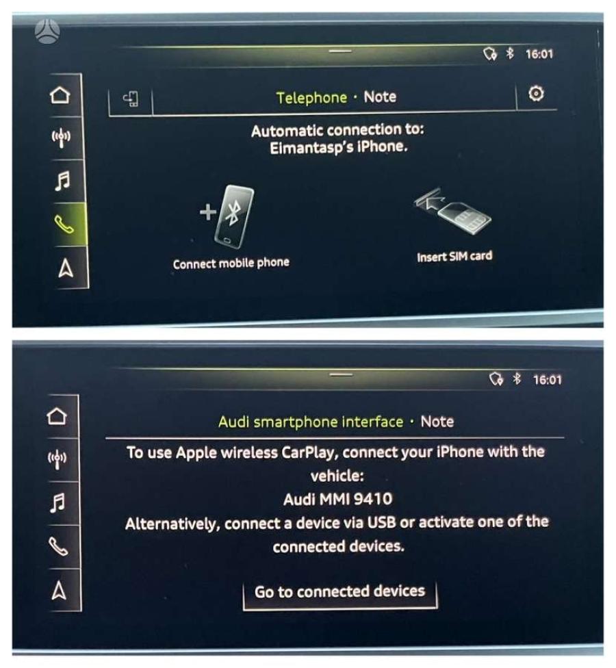 Blue Audi A6 2019 in Kaunas, with an engine capacity of 2.97 L and mileage of 182 thousand km for 26500 €, photo 11 on AUTOMOTO.COM.LV