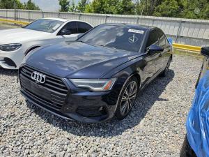Blue Audi A6 2019 in Vilnius, with an engine capacity of 1.98 L and mileage of 210 thousand km for 13600 €, photo  on AUTOMOTO.COM.LV