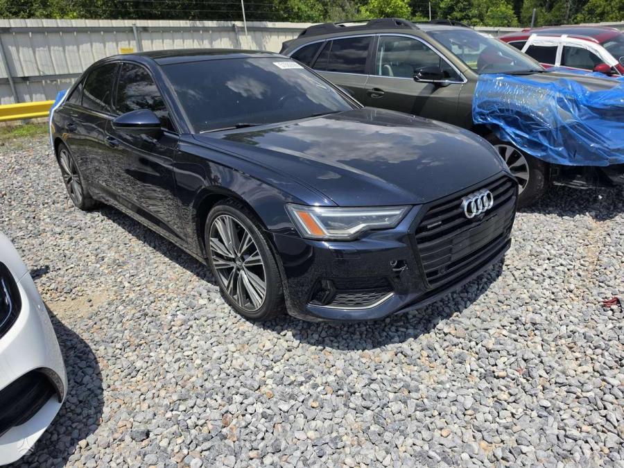 Blue Audi A6 2019 in Vilnius, with an engine capacity of 1.98 L and mileage of 210 thousand km for 13600 €, photo 3 on AUTOMOTO.COM.LV