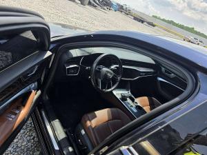 Blue Audi A6 2019 in Vilnius, with an engine capacity of 1.98 L and mileage of 210 thousand km for 13600 €, photo 4 on AUTOMOTO.COM.LV