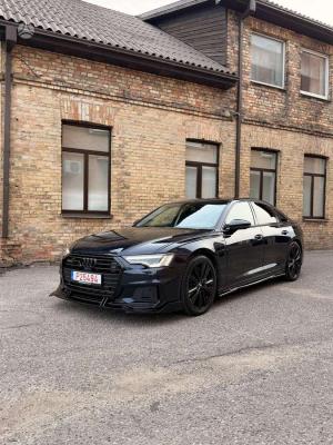 Blue Audi A6 2020 in Siauliai, with an engine capacity of 3.00 L and mileage of 67 thousand km for 32500 €, photo  on AUTOMOTO.COM.LV