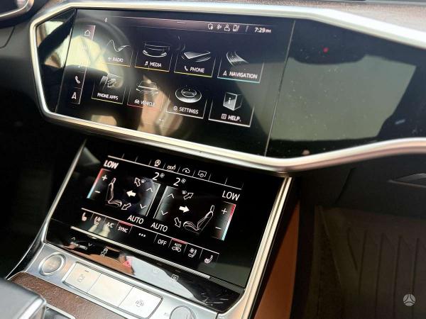 Blue Audi A6 2020 in Siauliai, with an engine capacity of 3.00 L and mileage of 67 thousand km for 32500 €, photo 11 on AUTOMOTO.COM.LV