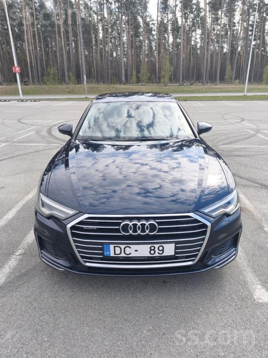 Blue Audi A6 2021 in Riga, with an engine capacity of 2.00 L and mileage of 171 thousand km for 26990 €, photo 1 on AUTOMOTO.COM.LV