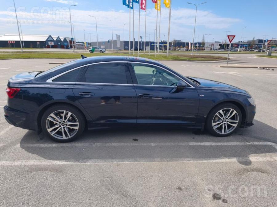 Blue Audi A6 2021 in Riga, with an engine capacity of 2.00 L and mileage of 171 thousand km for 26990 €, photo 8 on AUTOMOTO.COM.LV