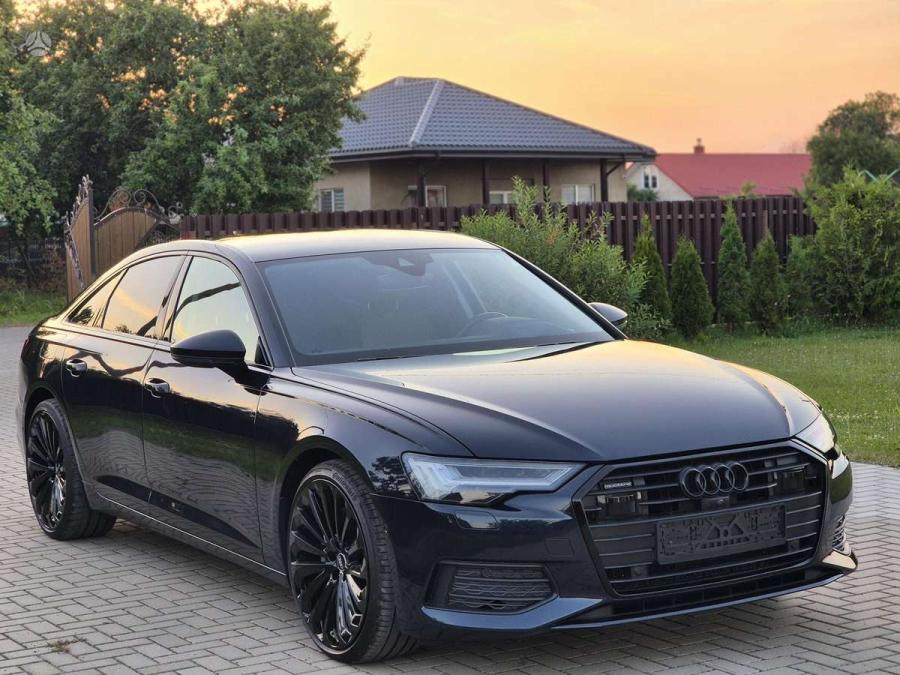 Zils Audi A6 2021 Viļņa, ar dzinēja tilpumu 3.00 L un nobraukumu 156 tūkst. km par 26950 €, foto 5 vietnē AUTOMOTO.COM.LV