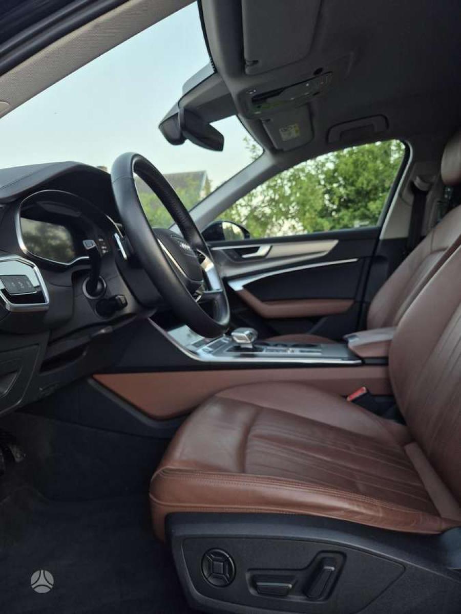 Zils Audi A6 2021 Viļņa, ar dzinēja tilpumu 3.00 L un nobraukumu 156 tūkst. km par 26950 €, foto 12 vietnē AUTOMOTO.COM.LV