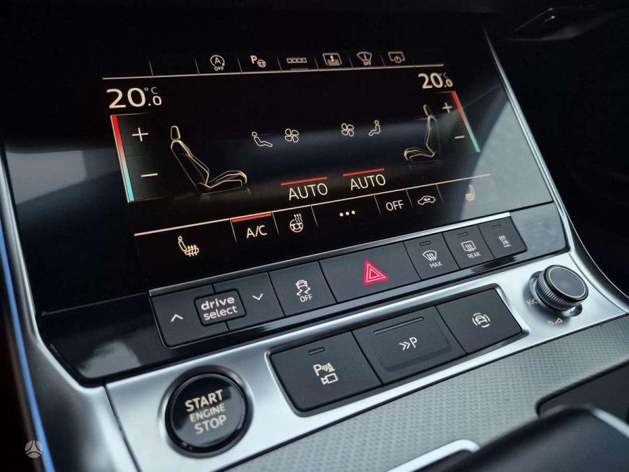 Zils Audi A6 2021 Viļņa, ar dzinēja tilpumu 3.00 L un nobraukumu 156 tūkst. km par 26950 €, foto 19 vietnē AUTOMOTO.COM.LV