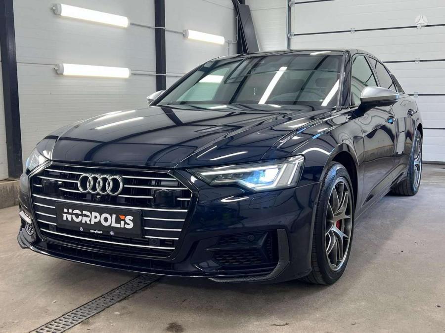 Zils Audi A6 2021 Viļņa, ar dzinēja tilpumu 1.98 L un nobraukumu 85 tūkst. km par 27500 €, foto 4 vietnē AUTOMOTO.COM.LV