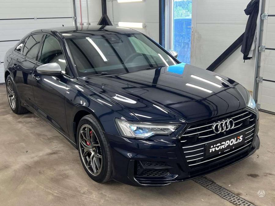 Zils Audi A6 2021 Viļņa, ar dzinēja tilpumu 1.98 L un nobraukumu 85 tūkst. km par 27500 €, foto 6 vietnē AUTOMOTO.COM.LV