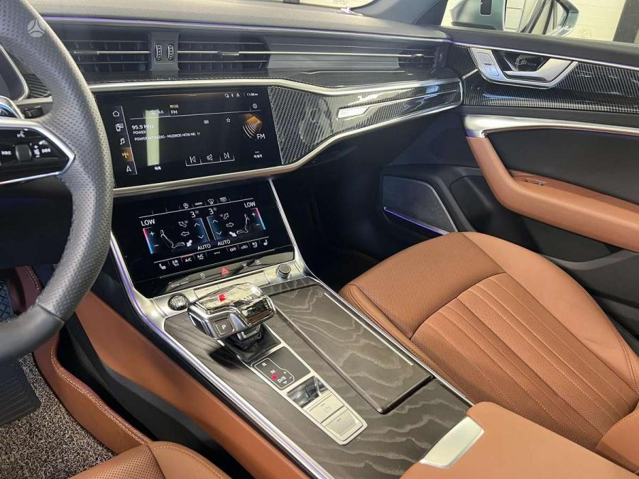 Zils Audi A6 2021 Viļņa, ar dzinēja tilpumu 1.98 L un nobraukumu 85 tūkst. km par 27500 €, foto 21 vietnē AUTOMOTO.COM.LV
