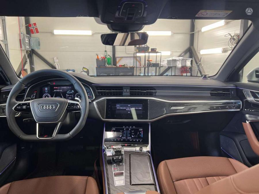 Zils Audi A6 2021 Viļņa, ar dzinēja tilpumu 1.98 L un nobraukumu 85 tūkst. km par 27500 €, foto 34 vietnē AUTOMOTO.COM.LV