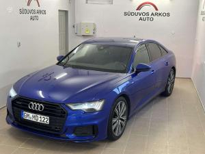 Zils Audi A6 2022 Marijampole, ar dzinēja tilpumu 3.00 L un nobraukumu 194 tūkst. km par 24950 €, foto 3 vietnē AUTOMOTO.COM.LV