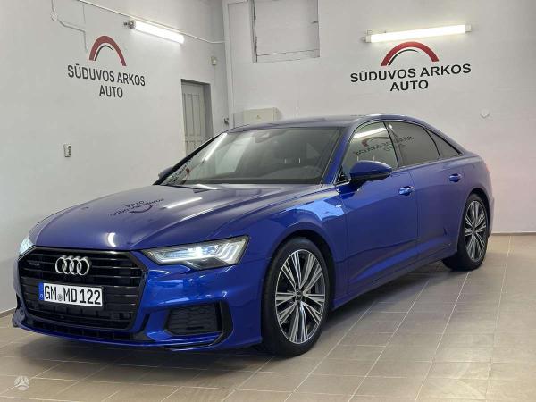 Blue Audi A6 2022 in Marijampole, with an engine capacity of 3.00 L and mileage of 194 thousand km for 24950 €, photo 5 on AUTOMOTO.COM.LV