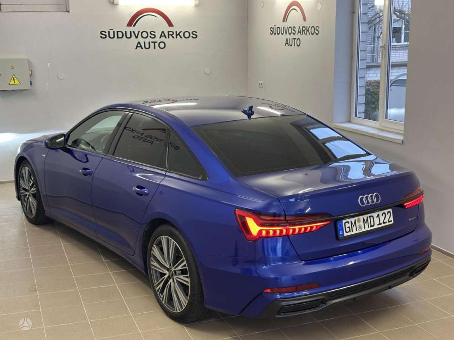 Zils Audi A6 2022 Marijampole, ar dzinēja tilpumu 3.00 L un nobraukumu 194 tūkst. km par 24950 €, foto 8 vietnē AUTOMOTO.COM.LV