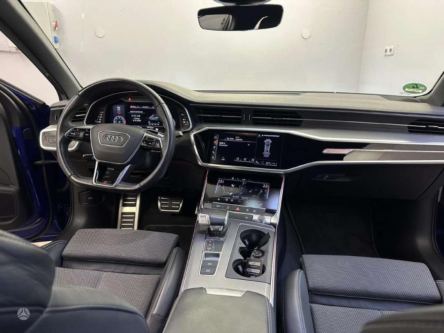 Zils Audi A6 2022 Marijampole, ar dzinēja tilpumu 3.00 L un nobraukumu 194 tūkst. km par 24950 €, foto 10 vietnē AUTOMOTO.COM.LV