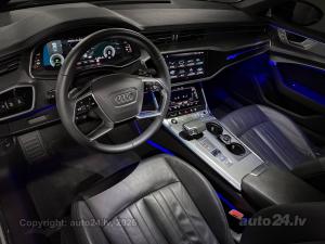 Blue Audi A6 2022 in Tallinn, with an engine capacity of 2.00 L and mileage of 47 thousand km for 38990 €, photo 5 on AUTOMOTO.COM.LV