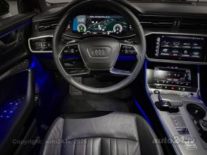 Blue Audi A6 2022 in Tallinn, with an engine capacity of 2.00 L and mileage of 47 thousand km for 38990 €, photo 7 on AUTOMOTO.COM.LV
