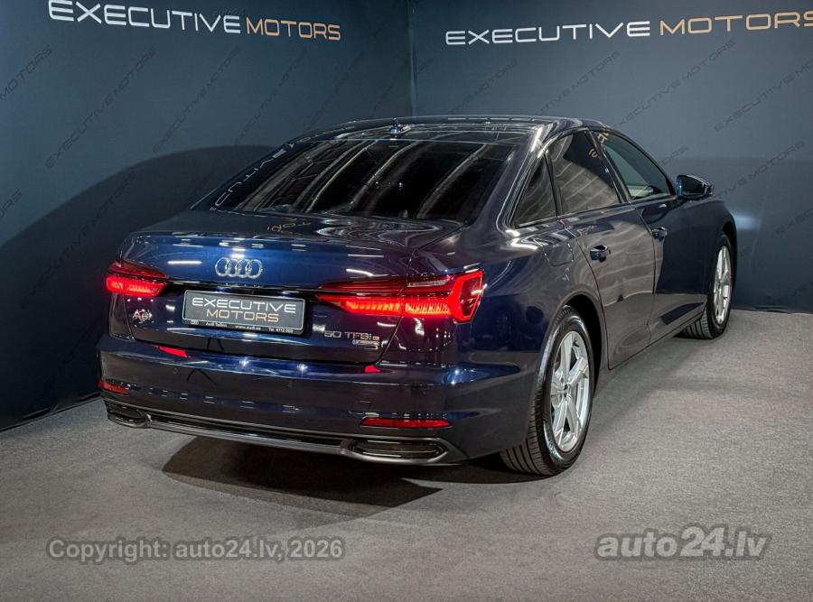 Blue Audi A6 2022 in Tallinn, with an engine capacity of 2.00 L and mileage of 47 thousand km for 38990 €, photo 20 on AUTOMOTO.COM.LV