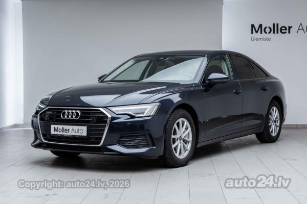 Blue Audi A6 2022 in Tallinn, with an engine capacity of 0.00 L and mileage of 112 thousand km for 31500 €, photo 1 on AUTOMOTO.COM.LV