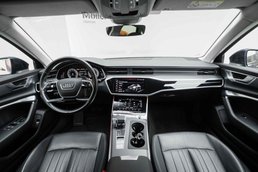 Blue Audi A6 2022 in Peetri, with an engine capacity of 2.00 L and mileage of 112 thousand km for 31000 €, photo 9 on AUTOMOTO.COM.LV