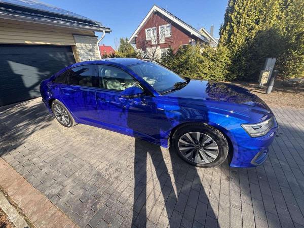 Zils Audi A6 2022 Viļņa, ar dzinēja tilpumu 1.97 L un nobraukumu 79 tūkst. km par 30900 €, foto 9 vietnē AUTOMOTO.COM.LV