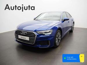 Blue Audi A6 2022 in Vilnius, with an engine capacity of 1.97 L and mileage of 79 thousand km for 29900 €, photo  on AUTOMOTO.COM.LV