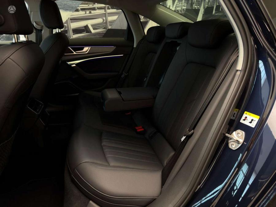 Blue Audi A6 2022 in Kaunas, with an engine capacity of 1.97 L and mileage of 70 thousand km for 38500 €, photo 8 on AUTOMOTO.COM.LV