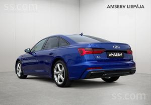 Zils Audi A6 2023 Liepāja, ar dzinēja tilpumu 2.00 L un nobraukumu 26 tūkst. km par 45300 €, foto 3 vietnē AUTOMOTO.COM.LV