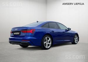 Zils Audi A6 2023 Liepāja, ar dzinēja tilpumu 2.00 L un nobraukumu 26 tūkst. km par 45300 €, foto 6 vietnē AUTOMOTO.COM.LV