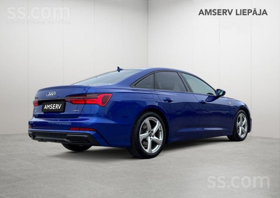 Zils Audi A6 2023 Liepāja, ar dzinēja tilpumu 2.00 L un nobraukumu 26 tūkst. km par 45300 €, foto 6 vietnē AUTOMOTO.COM.LV