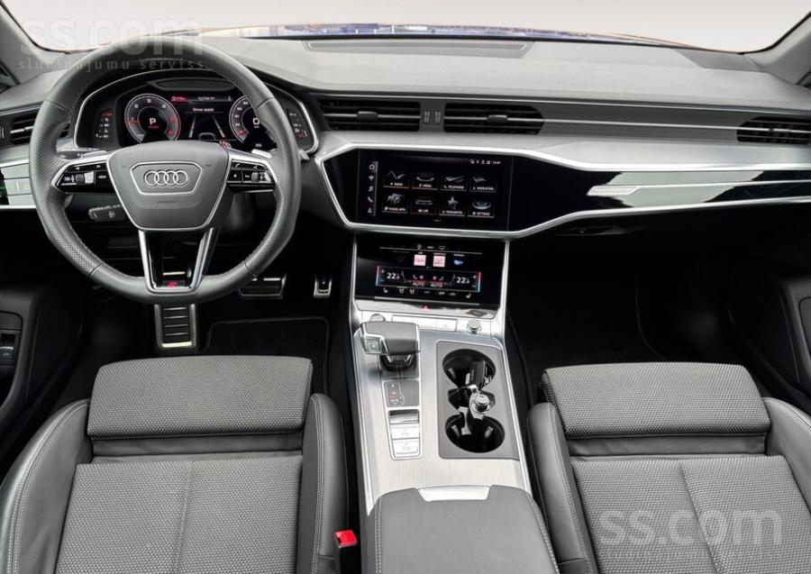 Zils Audi A6 2023 Liepāja, ar dzinēja tilpumu 2.00 L un nobraukumu 26 tūkst. km par 45300 €, foto 11 vietnē AUTOMOTO.COM.LV