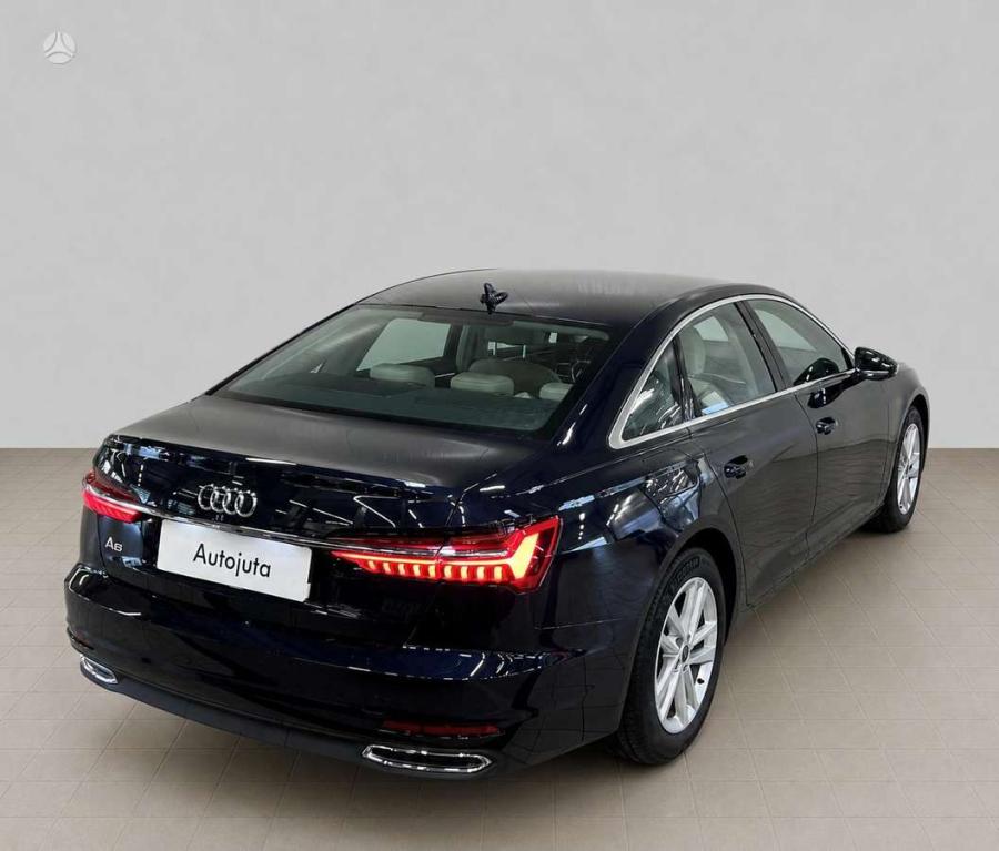 Zils Audi A6 2023 Kauņa, ar dzinēja tilpumu 1.97 L un nobraukumu 61 tūkst. km par 28800 €, foto 5 vietnē AUTOMOTO.COM.LV