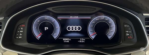 Zils Audi A6 2023 Kauņa, ar dzinēja tilpumu 1.97 L un nobraukumu 61 tūkst. km par 28800 €, foto 5 vietnē AUTOMOTO.COM.LV