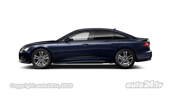 Blue Audi A6 2024 in Tallinn, with an engine capacity of 3.00 L and mileage of 52 thousand km for 49900 €, photo 5 on AUTOMOTO.COM.LV
