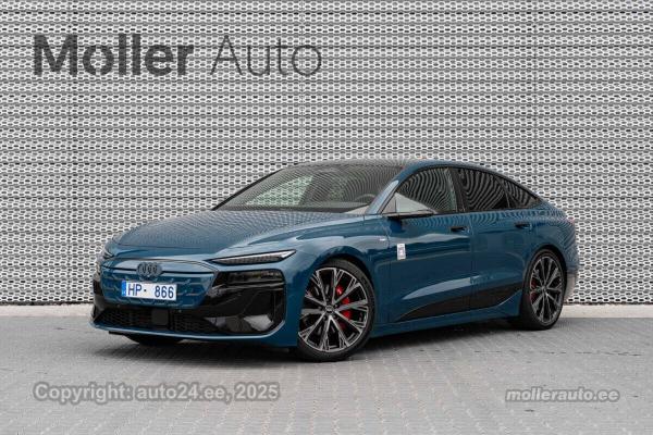 Zils Audi A6 2025 Rīga, ar dzinēja tilpumu 0.00 L un nobraukumu 5 tūkst. km par 84034 €, foto 1 vietnē AUTOMOTO.COM.LV